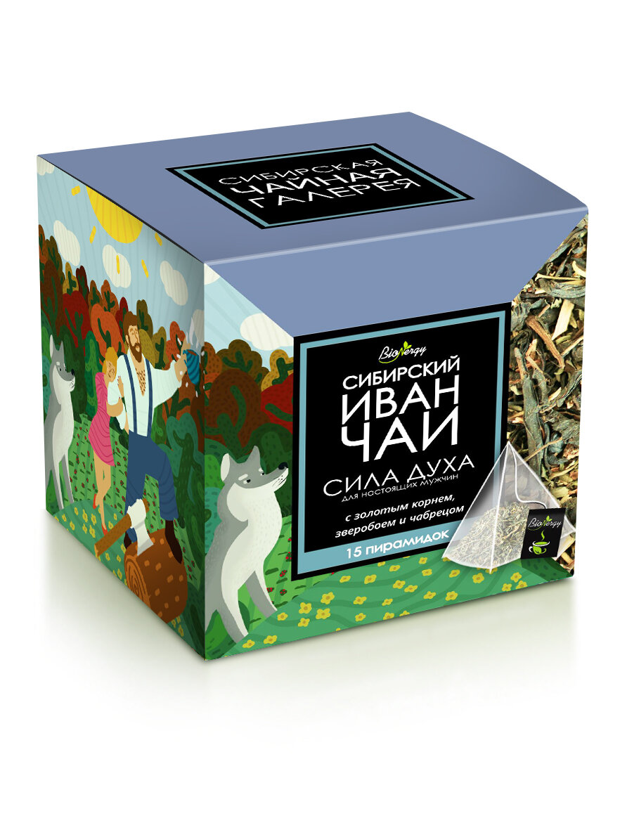 Иван-чай Сила духа пакетированный (15 пирамидок)