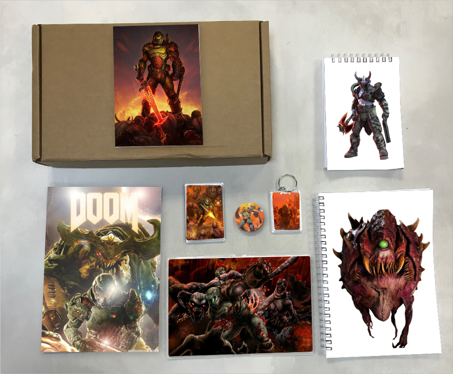 Бокс Doom, Дум №8, товары с вашими картинками