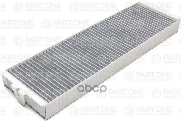 Фильтр салона with active carbon, PEUGEOT 607 2.0i-3.0i, 2.0HDi 00>, 516x144x40 PART-ONE арт. 1CF123