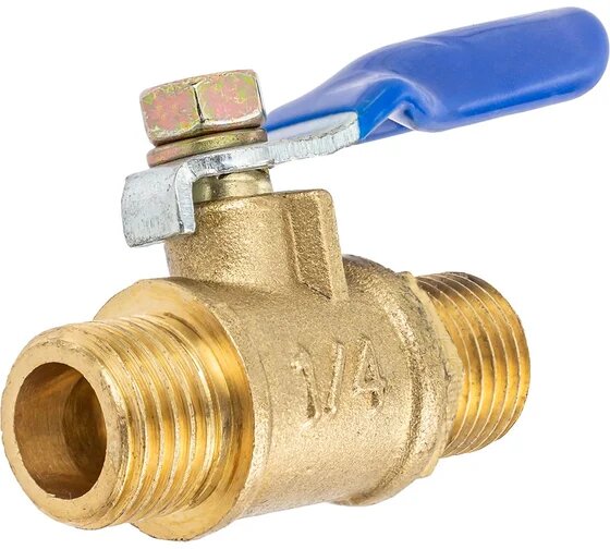 Кран воздушный шаровой Forsage с наружной резьбой 1/4 х1/4 F-SP019/1/4 (59355)