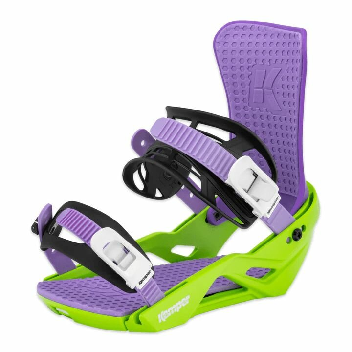 Сноубордические крепления Kemper Freestyle Binding EGGPLANT M/L — фото 1