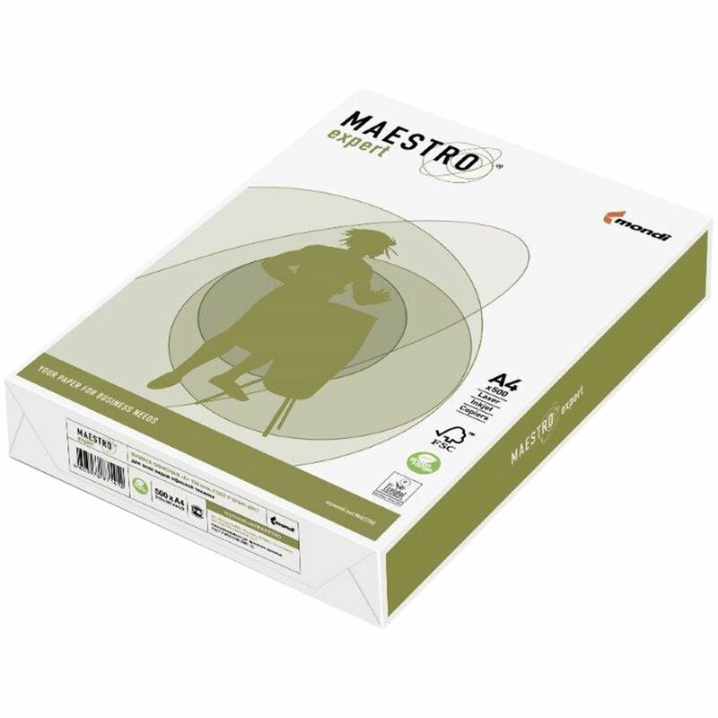 Бумага офисная MAESTRO expert, А4, 500 л, марка А,106мкм