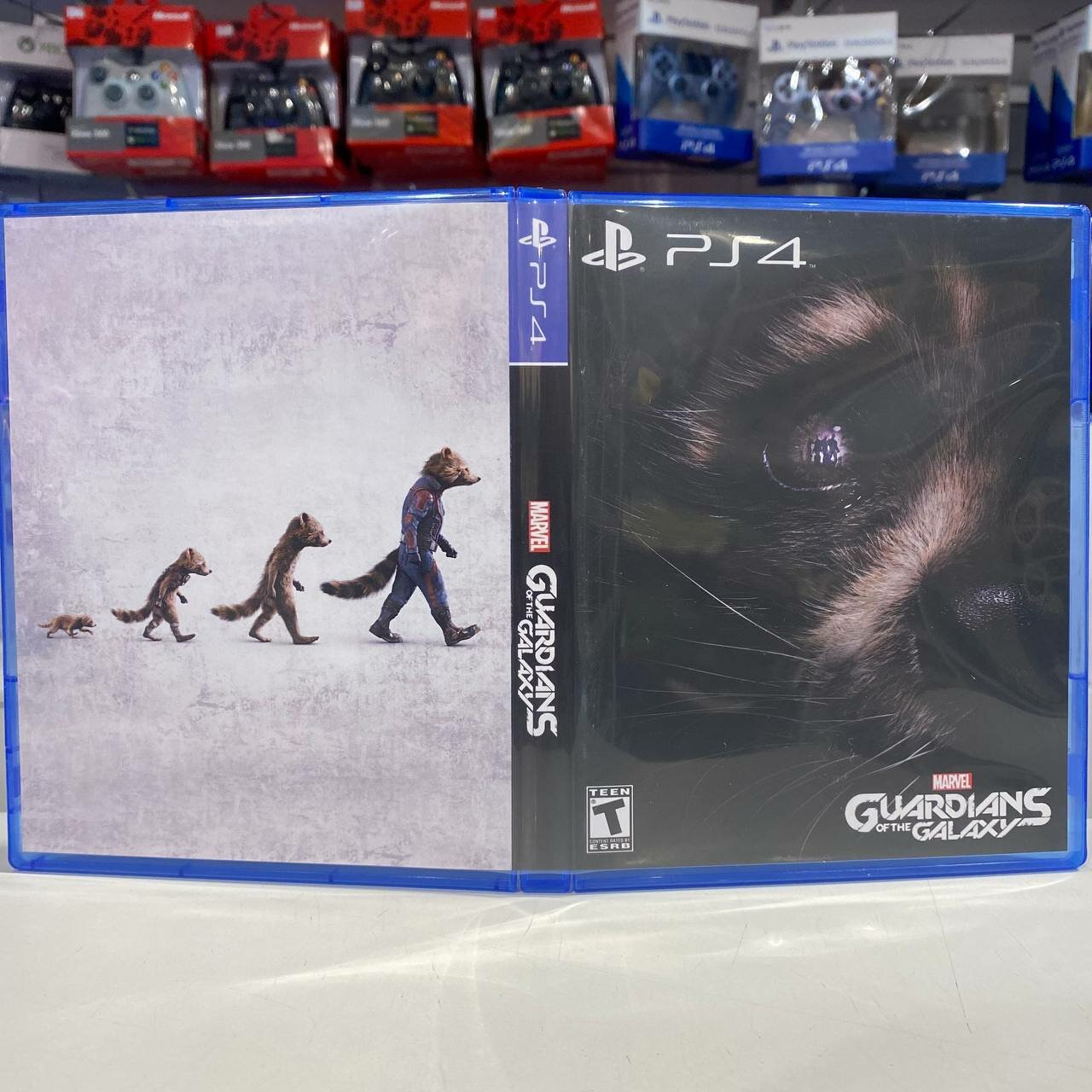 Эксклюзивная обложка PS4 для Marvel’s Guardians of the Galaxy/ Cтражи Галактики №2