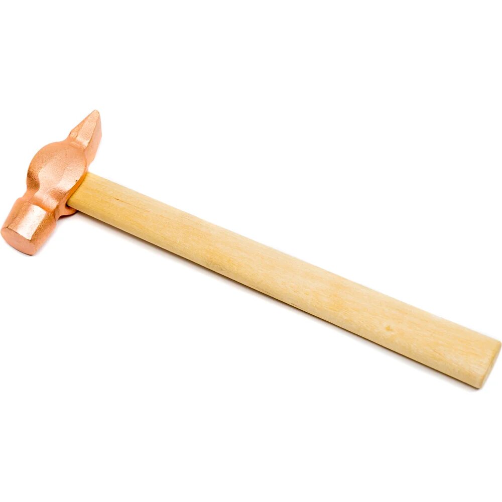 Partex Молоток с круглым бойком и деревянной рукояткой, омедненный НФ-00000301