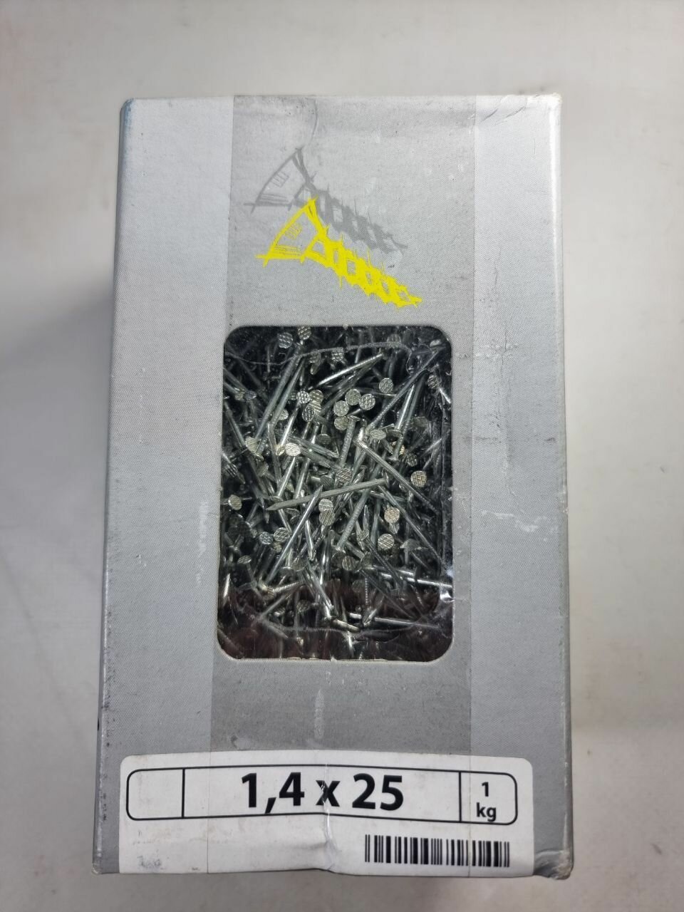 Проволочные шпильки с потайной головкой, оцинкованные, DIN 11511.4*25 (1000 гр) SWG, Германия