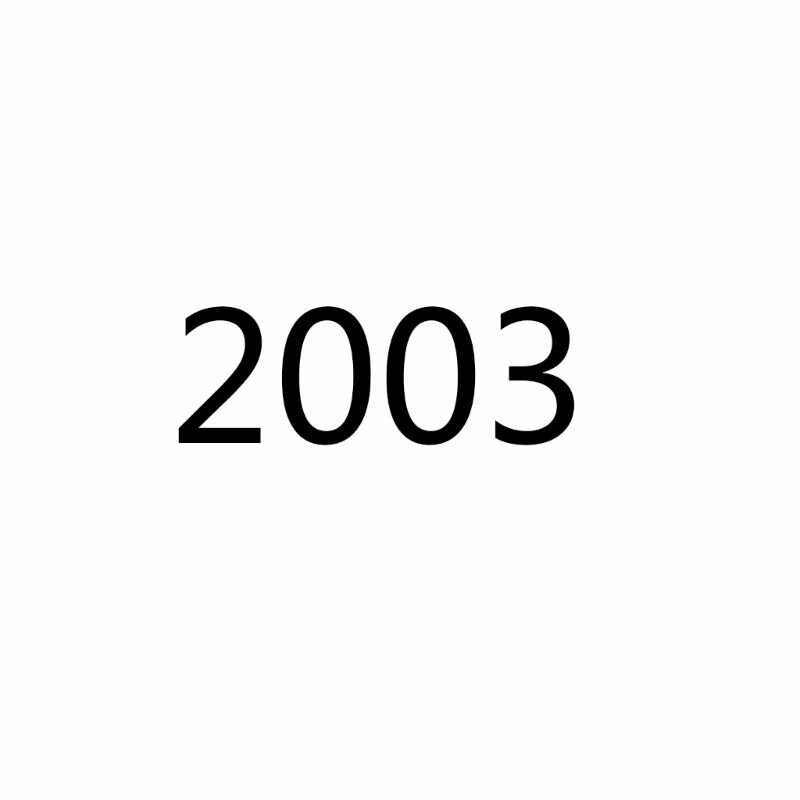 (1 шт.) Ожерелье 2003 года выпуска