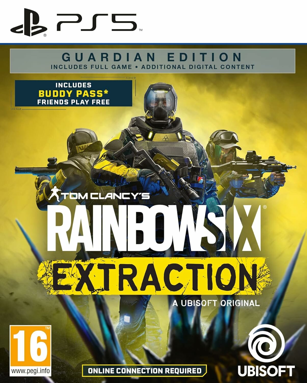 Tom Clancy's Rainbow Six: Extraction. Guardian Edition (Tom Clancy's Rainbow Six: Эвакуация Guardian Edition) (PS5, русская версия)