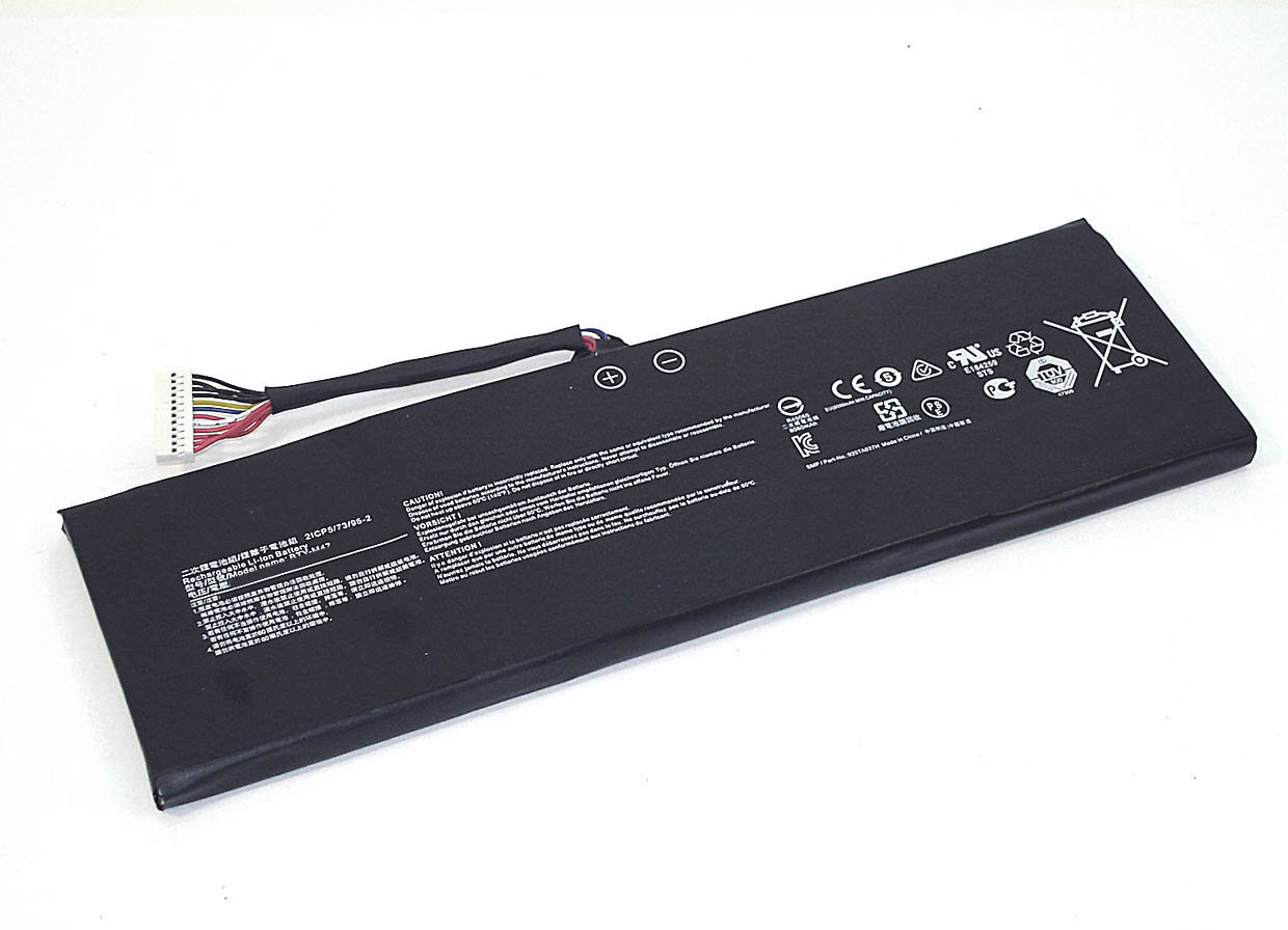 Аккумулятор BTY-M47 для ноутбука MSI GS40 7.6V 61.25Wh (8060mAh) черный