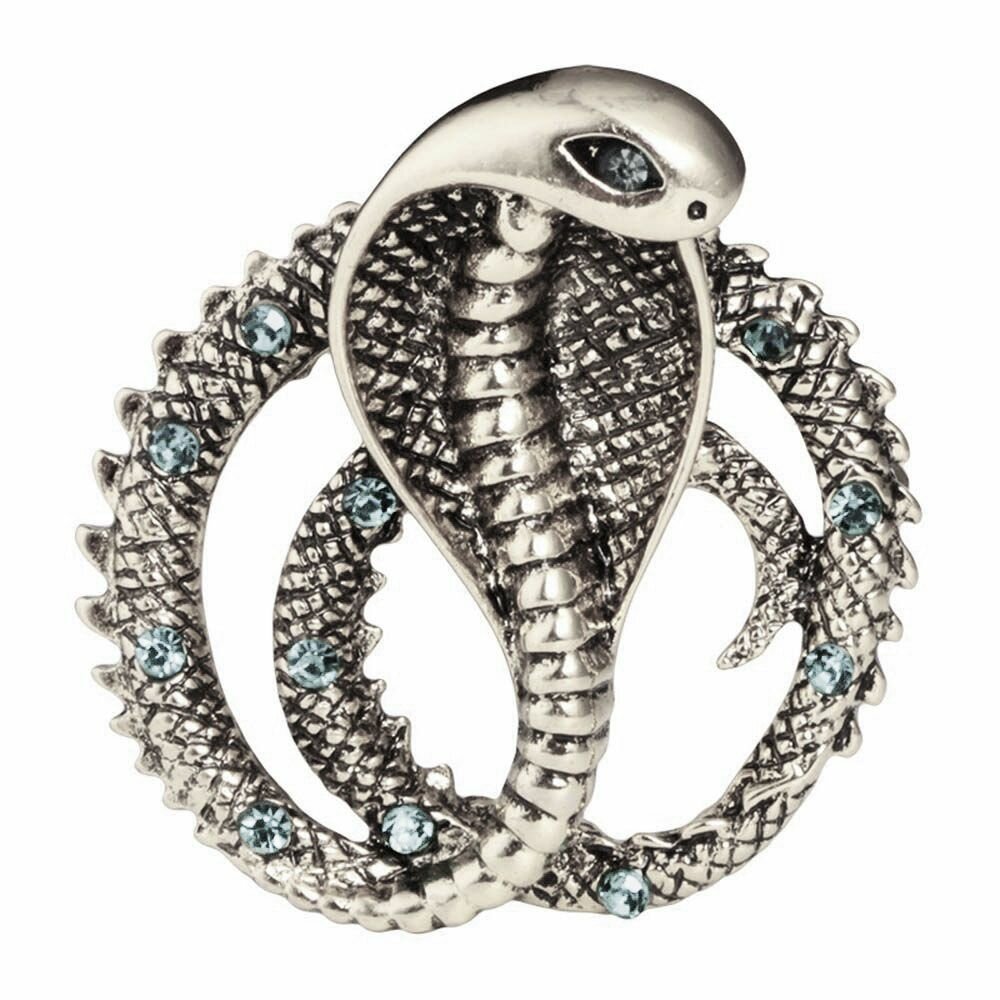 Брошь, стразы