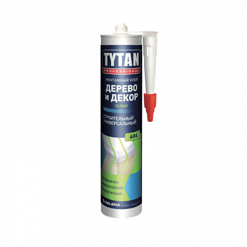 Tytan Professional Дерево и Декор 604 клей монтажный 290 мл белый