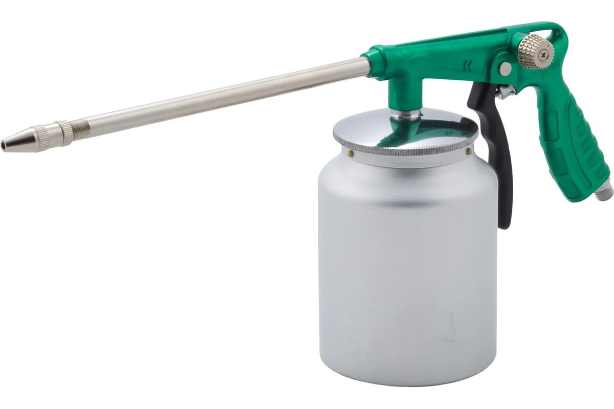 Пистолет KRAFTOOL "EXPERT QUALITAT" для нанесения антикор. покрытия, нижний бачок 1000мл, давл. 6 атм,