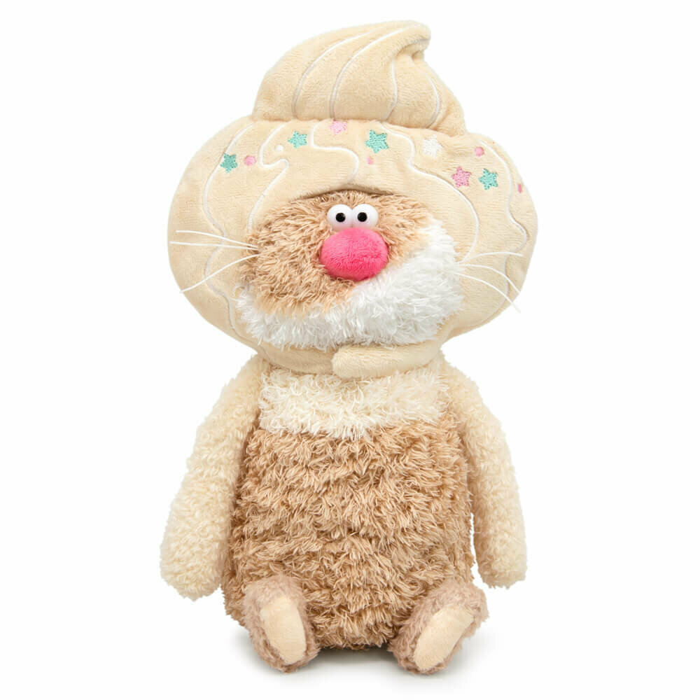 Игрушка мягкая BUDI BASA Кофейные коты "Десерт Кот Латте", размер 19 см