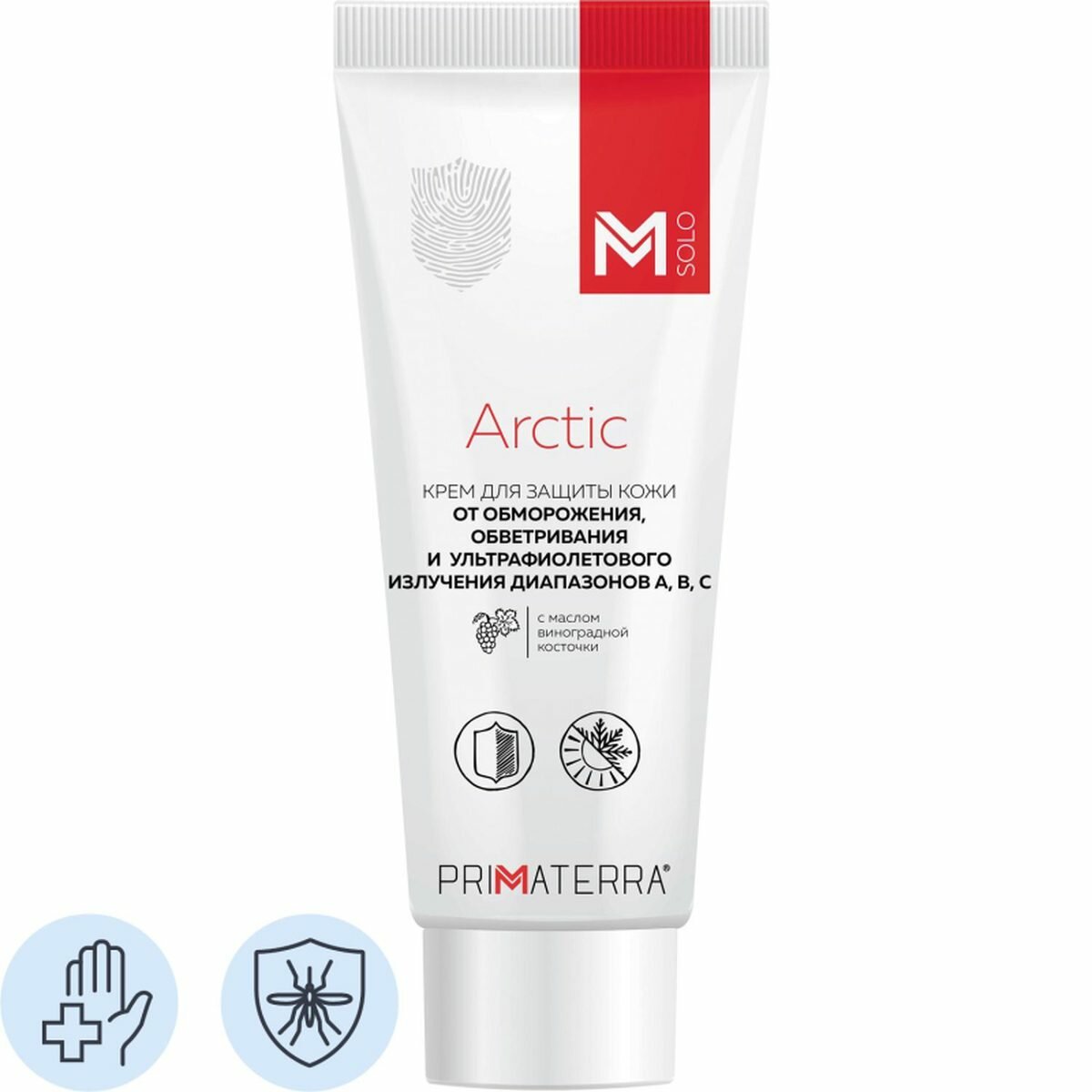 Крем защитный M Solo Arctic от низких температур и ультрафиолета, 100мл, 60шт.