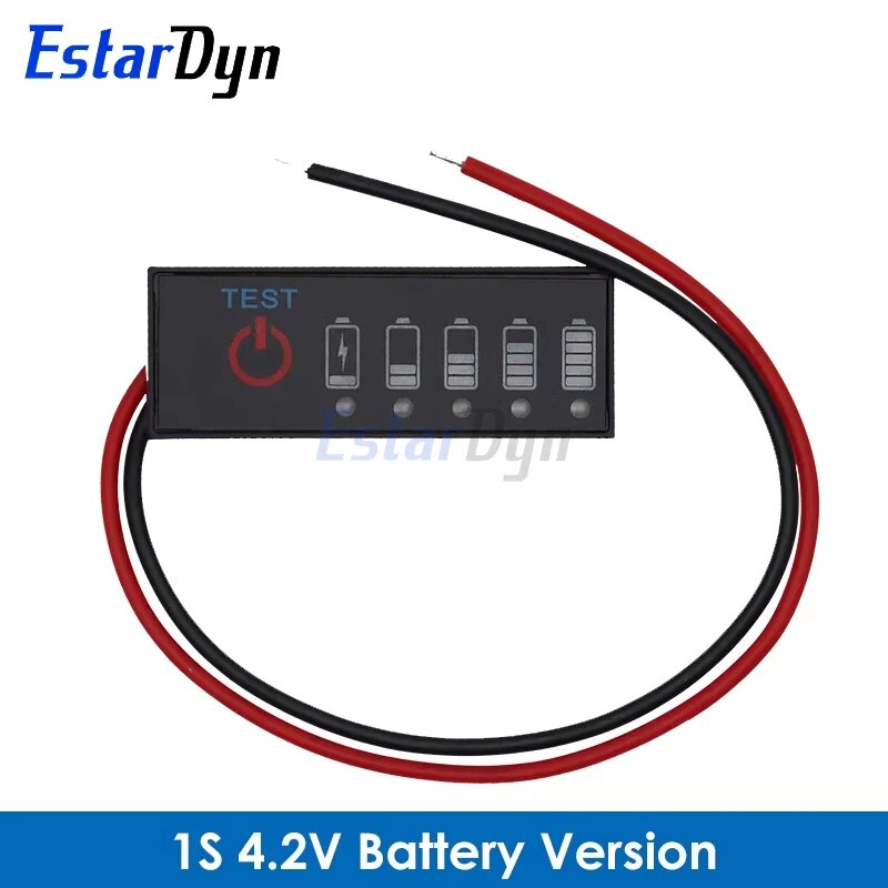 Estardyn 1S 4.2V Battery Display Tester
