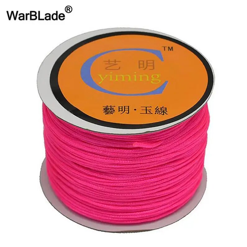 Розовый хлопковый шнур WarBLade 100м