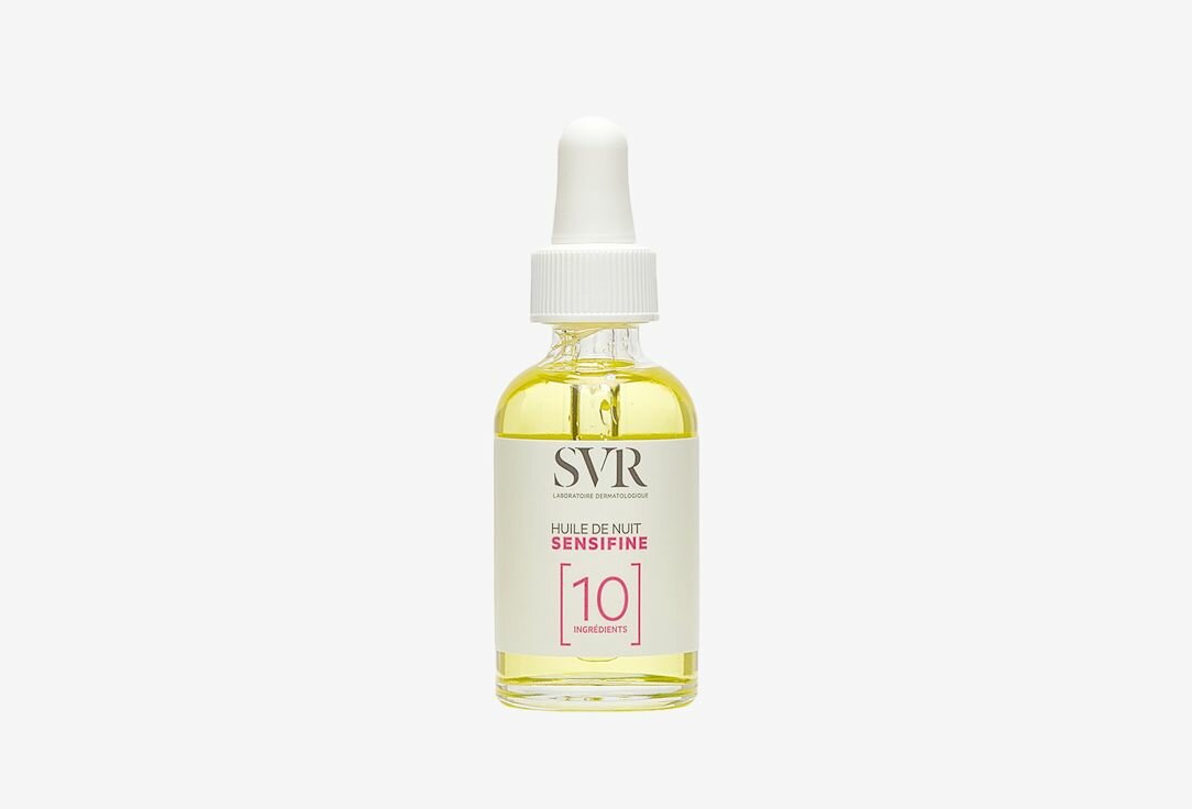 Успокаивающее ночное масло для лица SVR Huile de nuit sensifine 30 мл