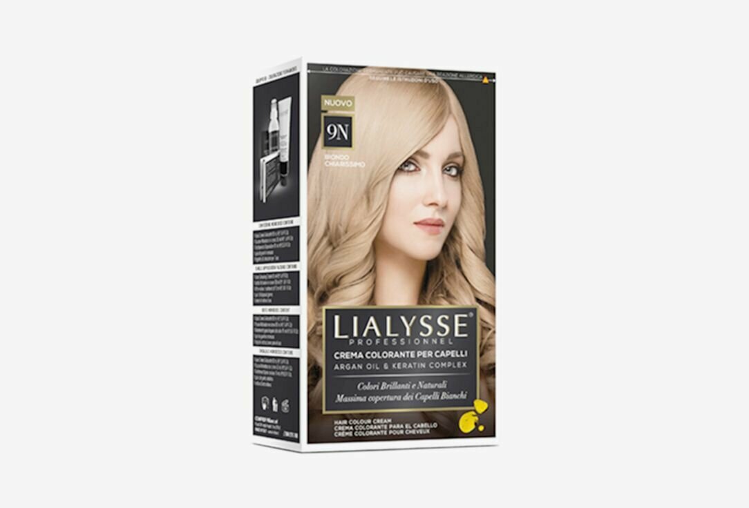 Крем-краска для волос LIALYSSE COLOR CREAM 115 мл 9N Светлый блонд