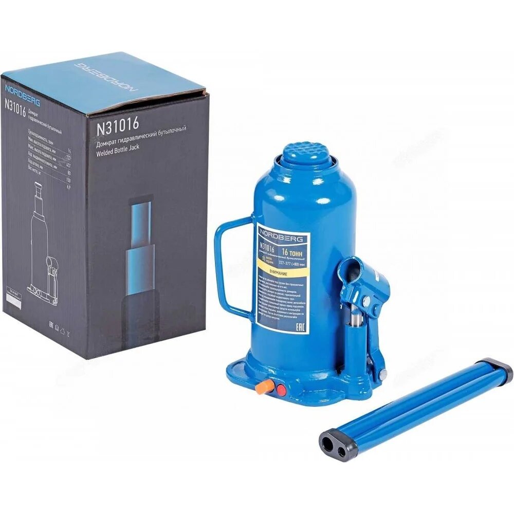 Бутылочный домкрат NORDBERG 16 т N31016