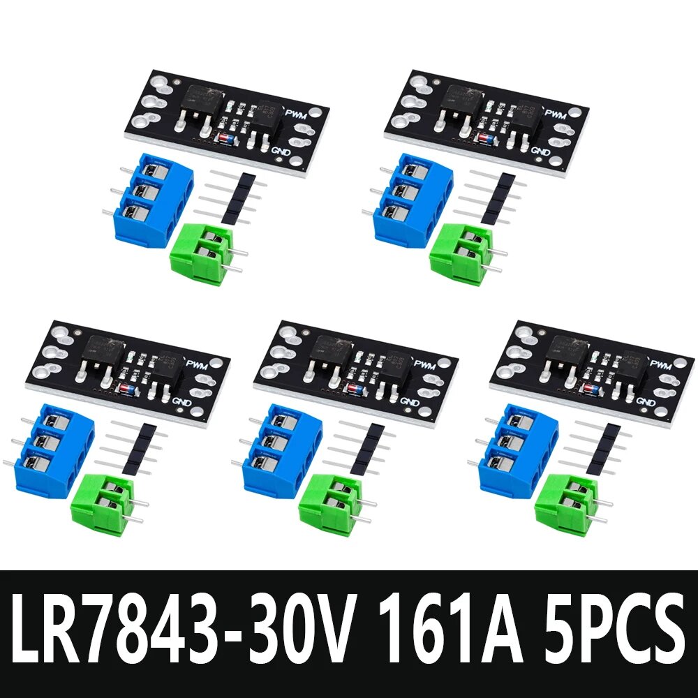 EGBO FR120N LR7843 AOD4184 D4184 изолированный MOSFET модуль LR7843-30V 5PCS