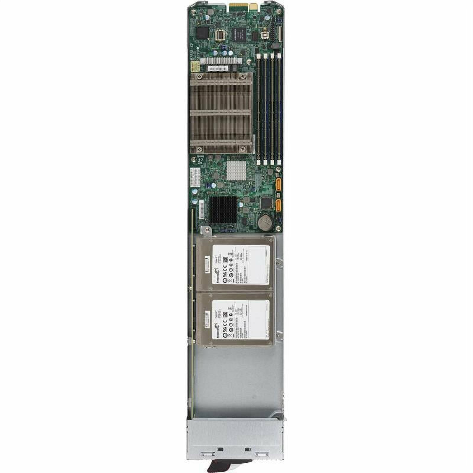 Платформа Supermicro MicroBlade (NODE) MBI-6119G-T4, 1xLGA1151, iC236, 4xDDR4 ECC VLP, 2x2.5; DD, 1xGbE, IPMI (OEM)