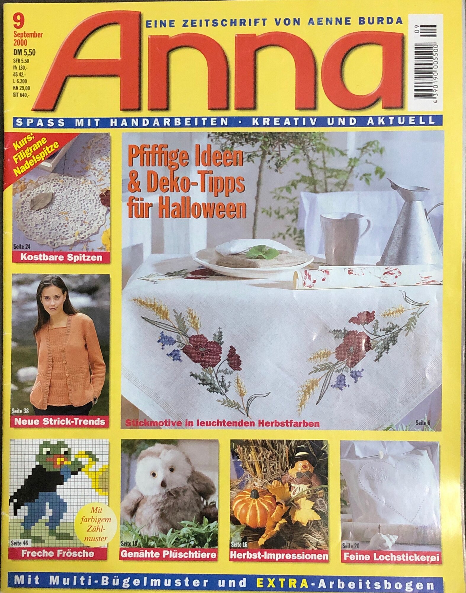Журнал по рукоделию Анна/Anna 9 2000 н немецком № 59