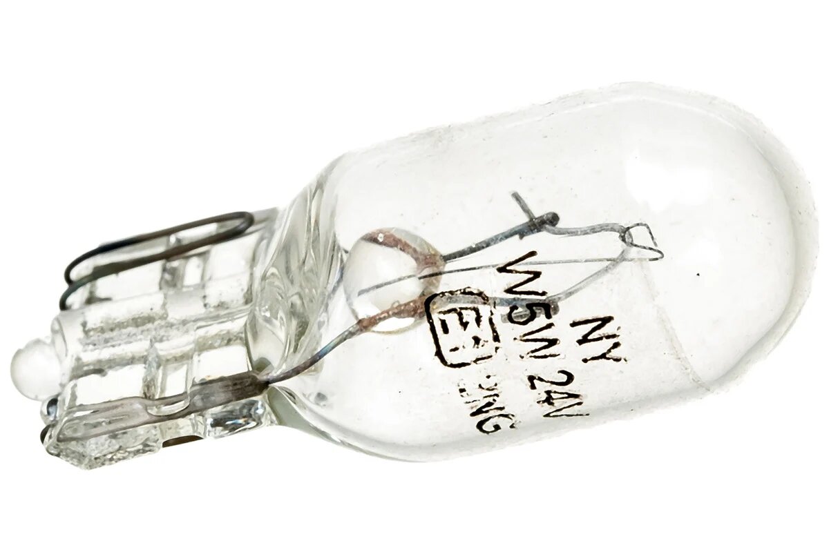 Nord-Yada Лампа W5W 24V 5W без цоколя 900120 для салона и приборной панели