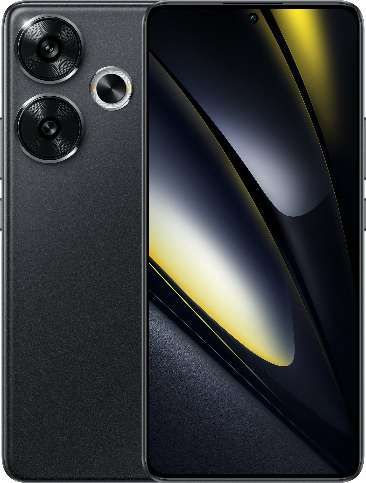 Смартфон Xiaomi Poco F6 12/512 ГБ RU, Dual nano SIM, черный 6.67" (2712x1220), Full HD, AMOLED