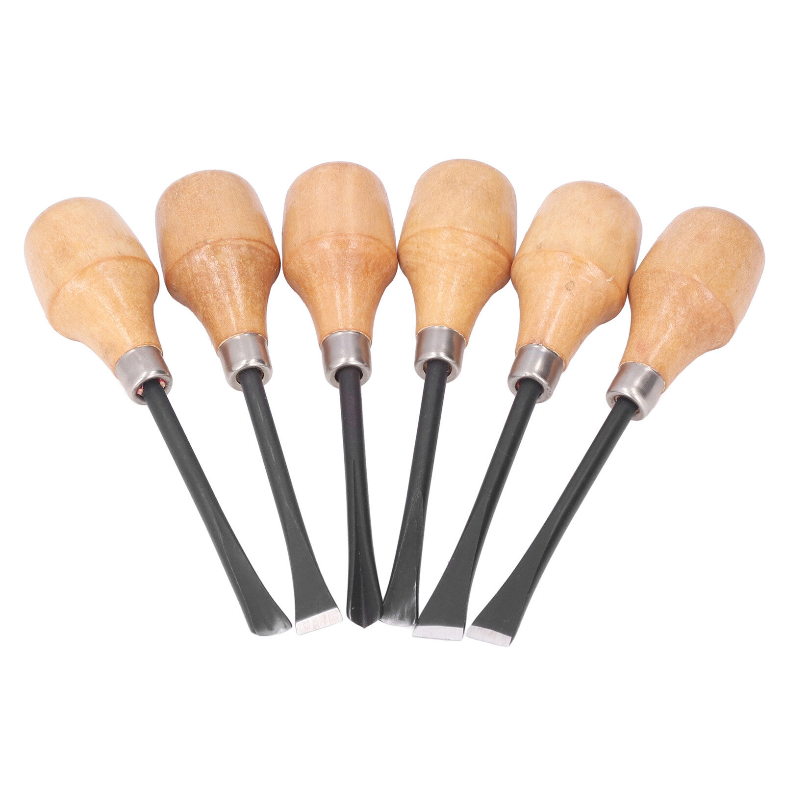 Набор стамесок для резьбы по дереву, инструменты для ручной скульптуры, полусферическая ручка, аксессуары для DIY и художественных поделок