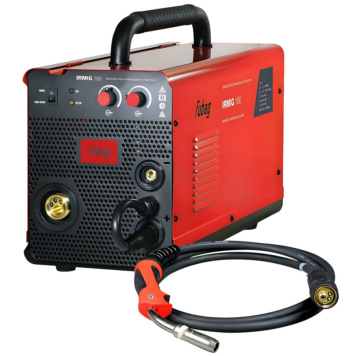 Инвертор-полуавтомат сварочный FUBAG IRMIG 180 + горелка FB 250 3 м