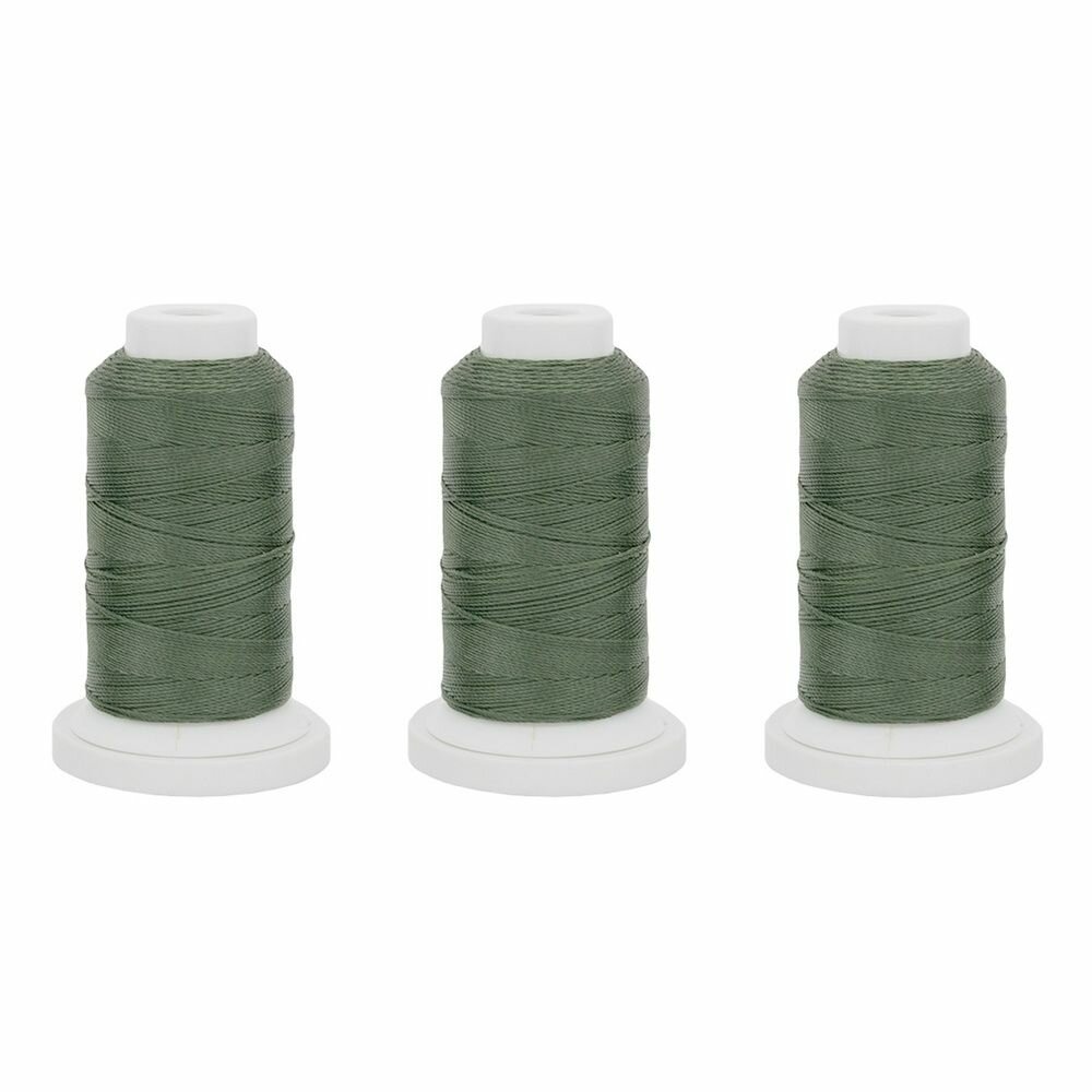 Швейные нитки Astra&Craft Филаментная 137 м, цвет 6239/421 хаки, 1 шт (420D/3)