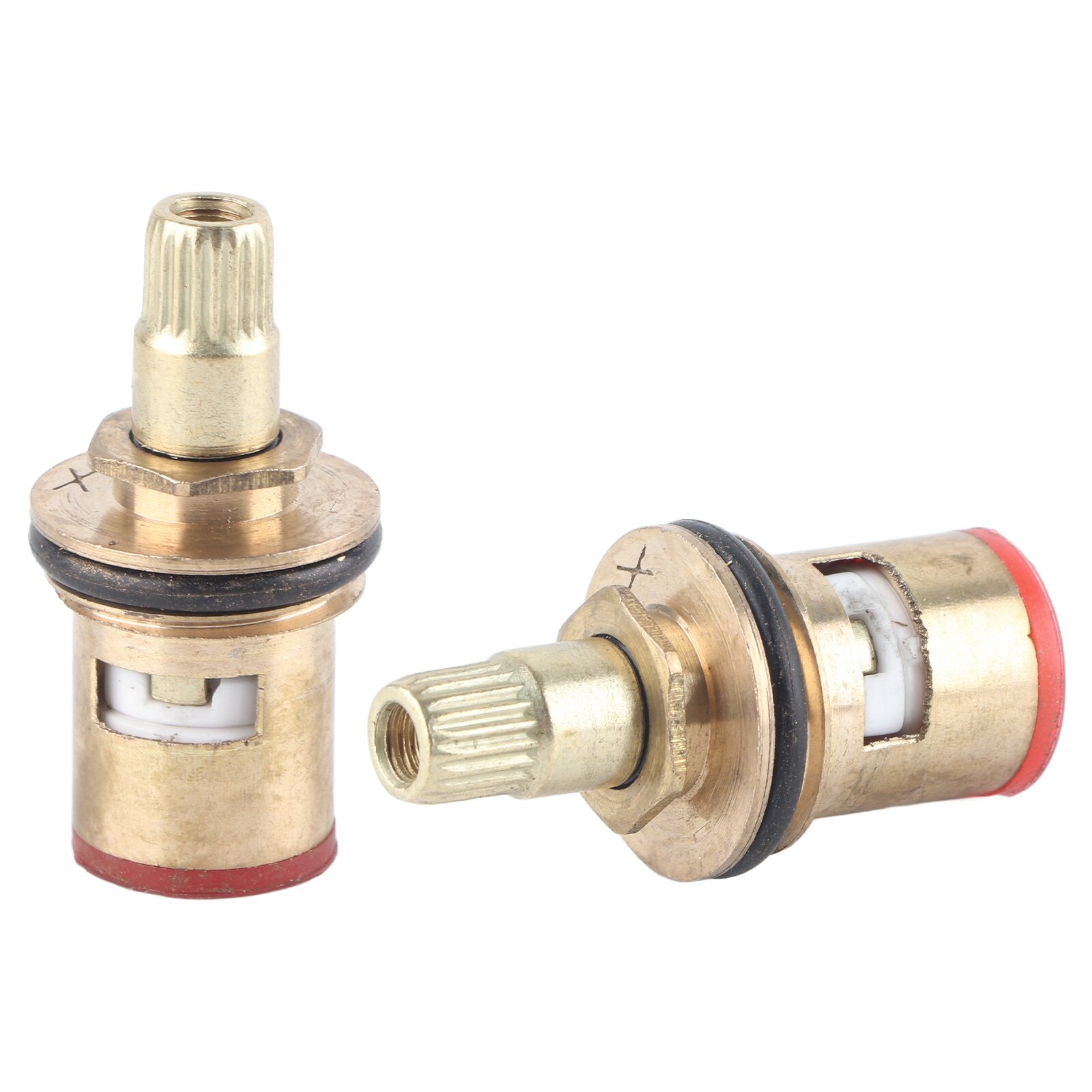 5 шт. медных клапанов для кухонных кранов, высокопрочные, нержавеющие, с картриджами для замены штока.