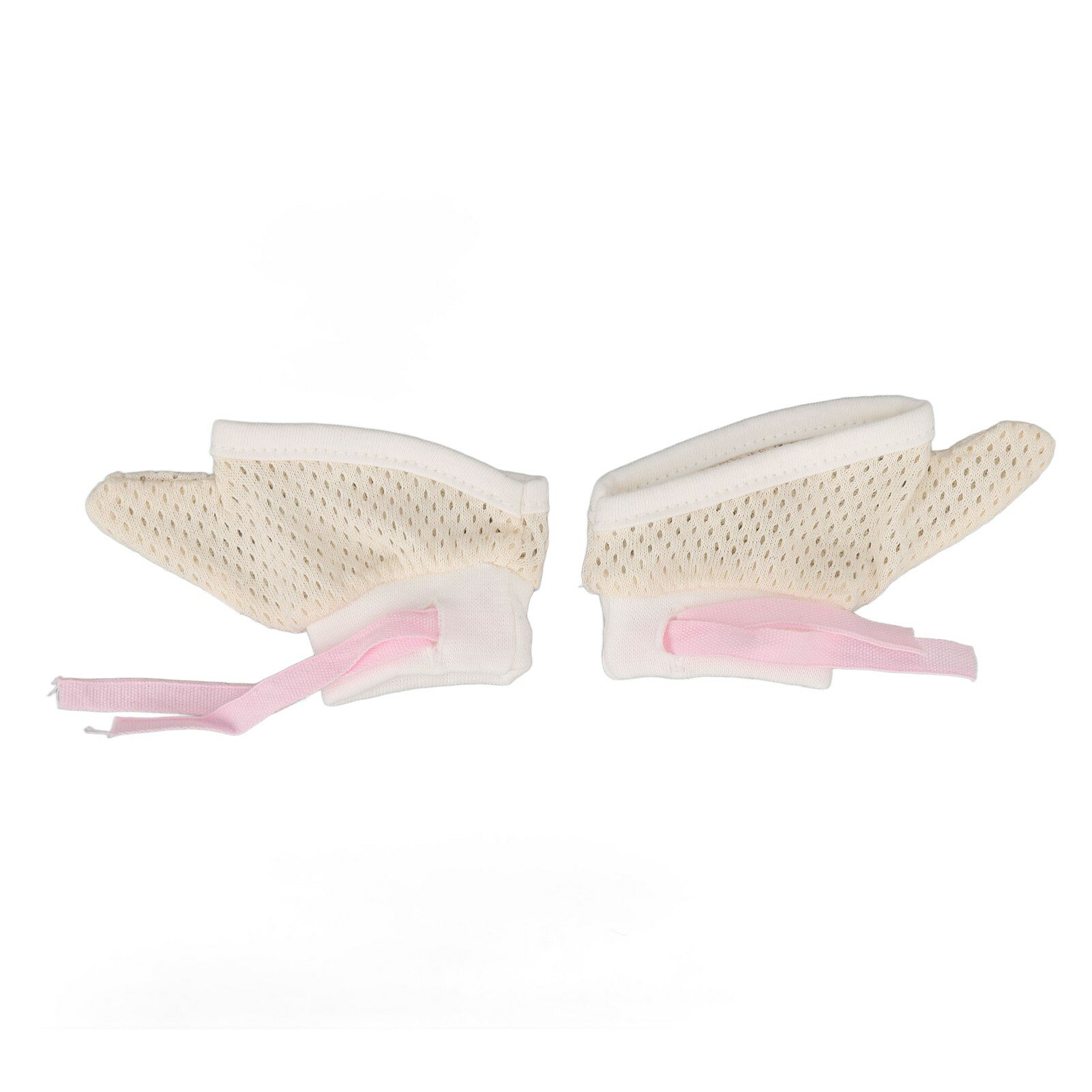 Перчатки для младенцев, предотвращающие сосание большого пальца. Дышащие, мягкие, вязаные, с защитой для пальцев. Регулируемый размер M. Удобные и защитные.