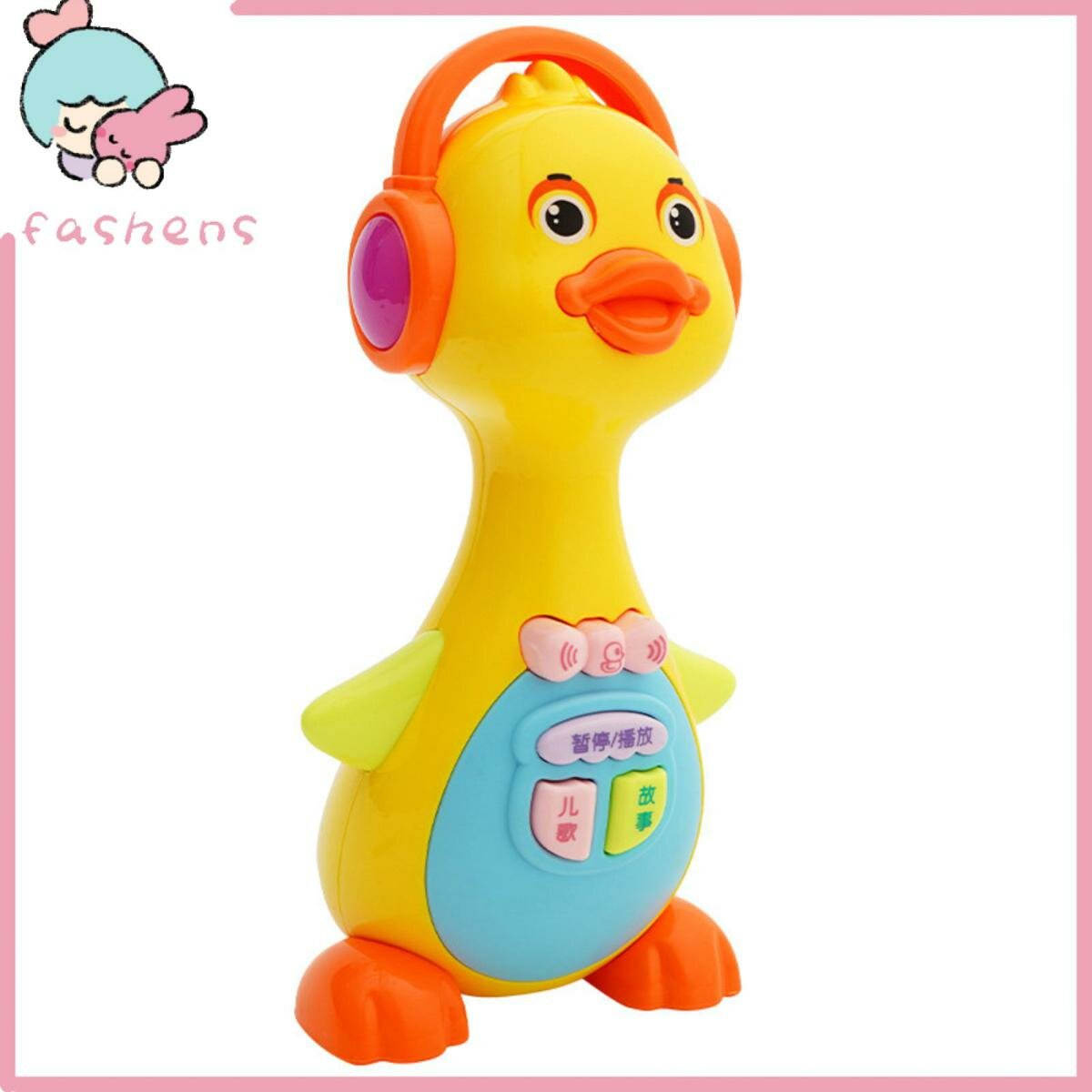 Игрушка-утка Милая желтая утка Электронная сказка Машина Игрушка