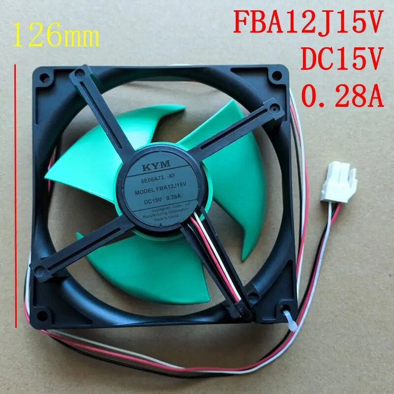 Модель двигателя вентилятора холодильника FBA12J15V DC15V 0,28A Запчасти