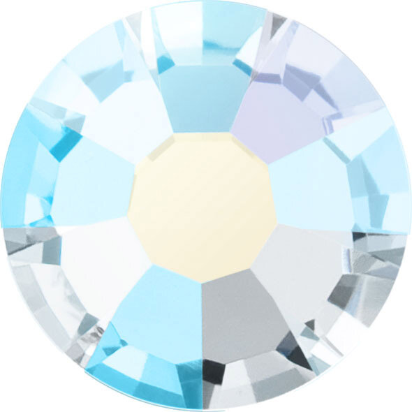 PRECIOSA страз клеевой 438-11-615 i-MQ94 SS16 Crystal AB 3.9 мм стекло в пакете перламутр