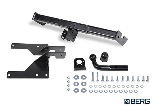 Фаркоп Berg для Toyota Corolla (Тойота Королла) E140, E150, E160, E170 2006-2019, шар A, 1300/75 кг, F.5712.001