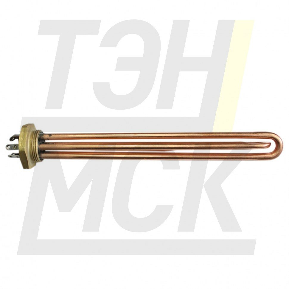 Блок ТЭН для котла 4,5кВт, L315мм, G1" 1/4 42мм, Эван, OSO, Protherm, 68145