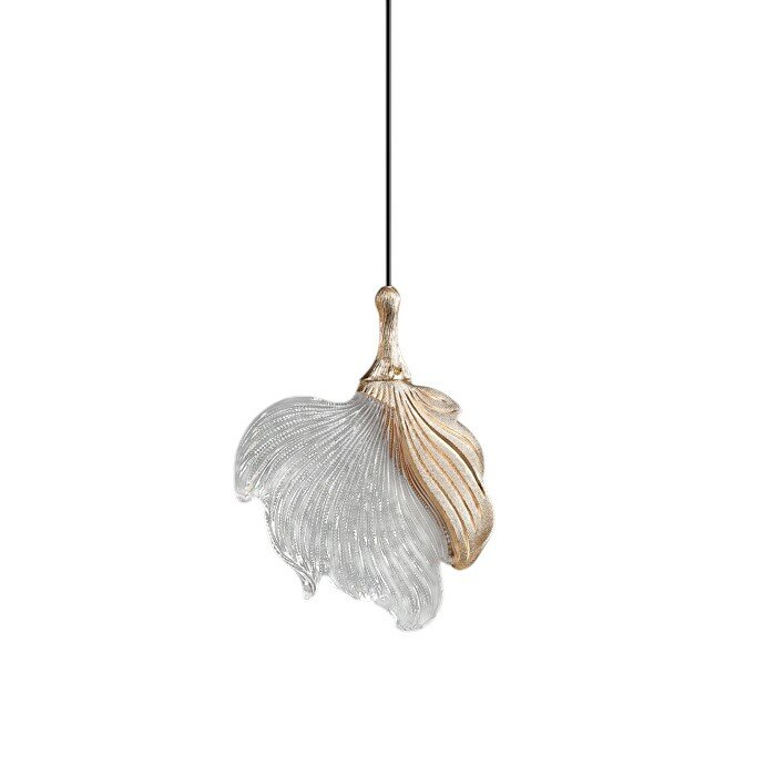 Подвесной светильник Delight Collection MT9138 MT9138-1H french gold, Прозрачный/Золотой, LED