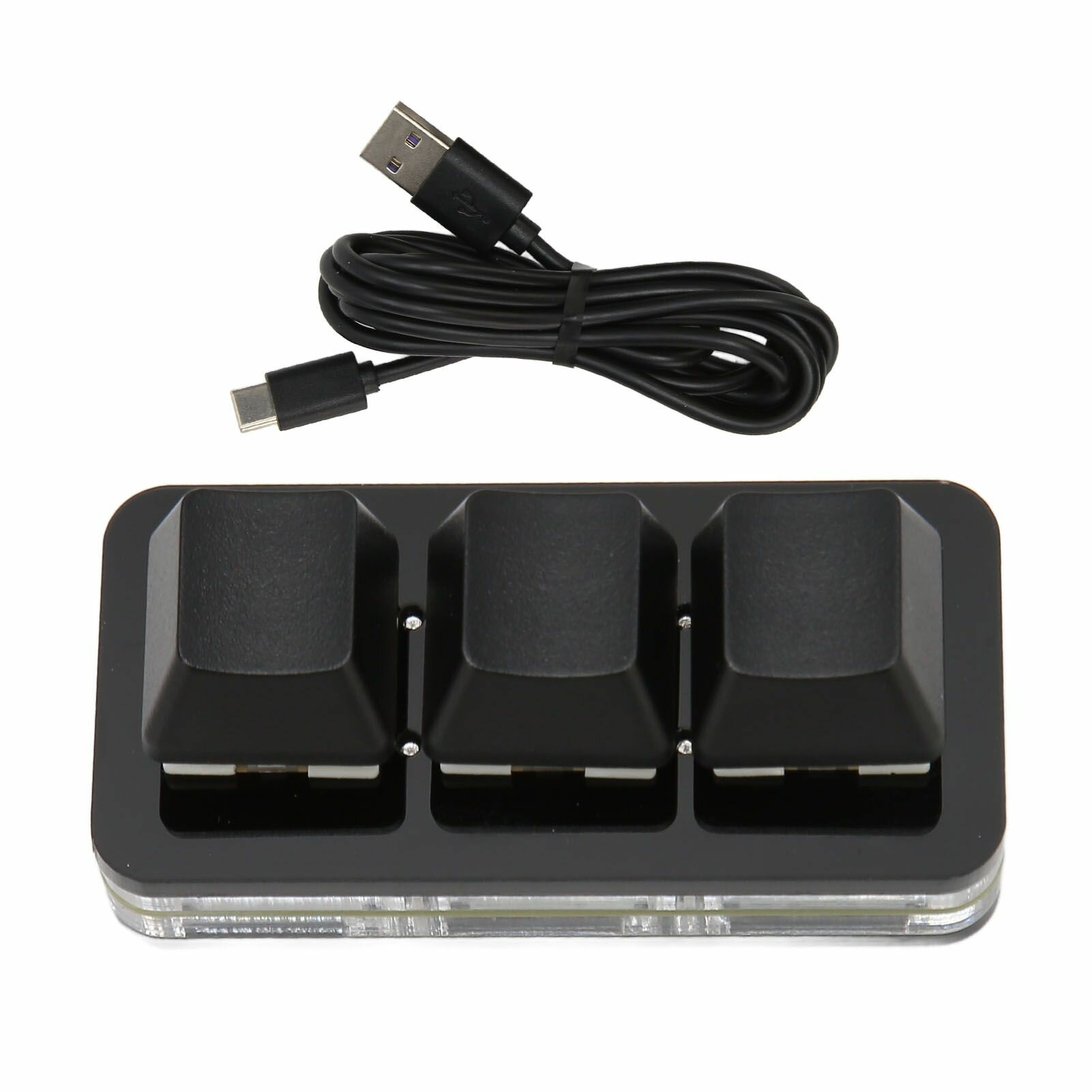 USB 3-клавиша RGB OSU, горячая замена, макро, Win/Mac/Linux