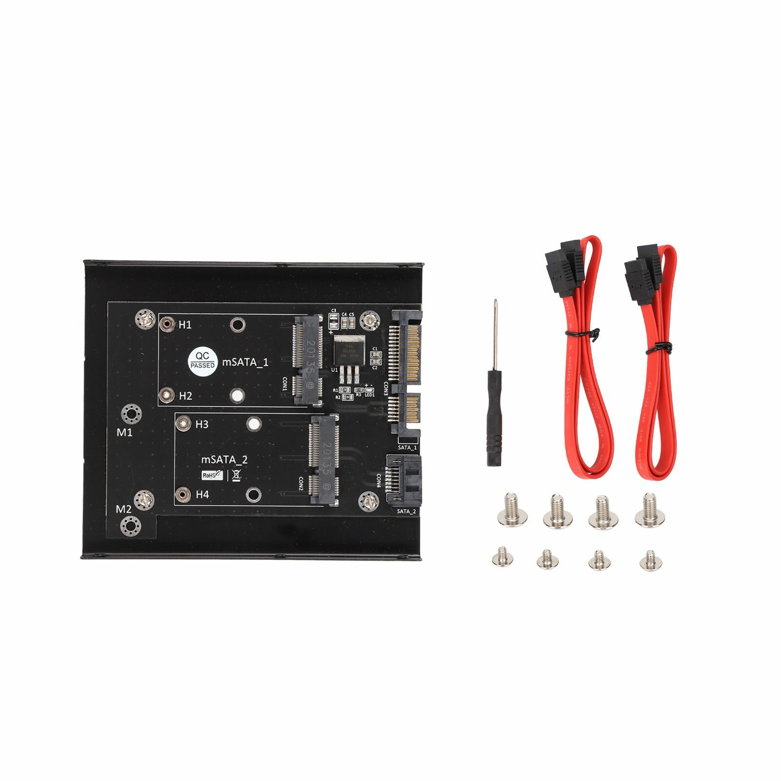 Адаптер mSATA to Dual SATA3.0