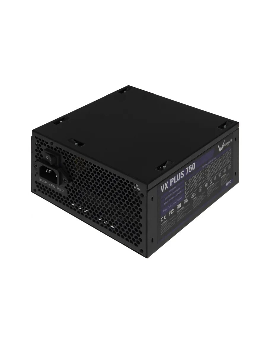 Блок питания ATX 750W AC VX PLUS (20+4pin)