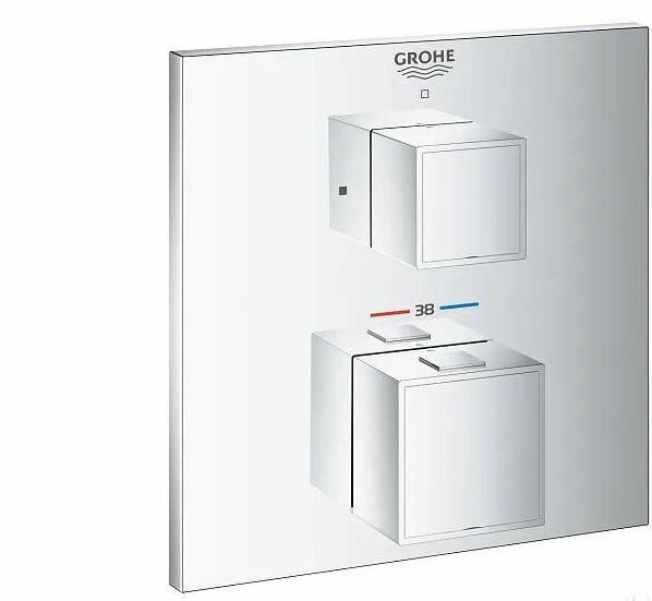 Термостат с переключателем grohe 24153000