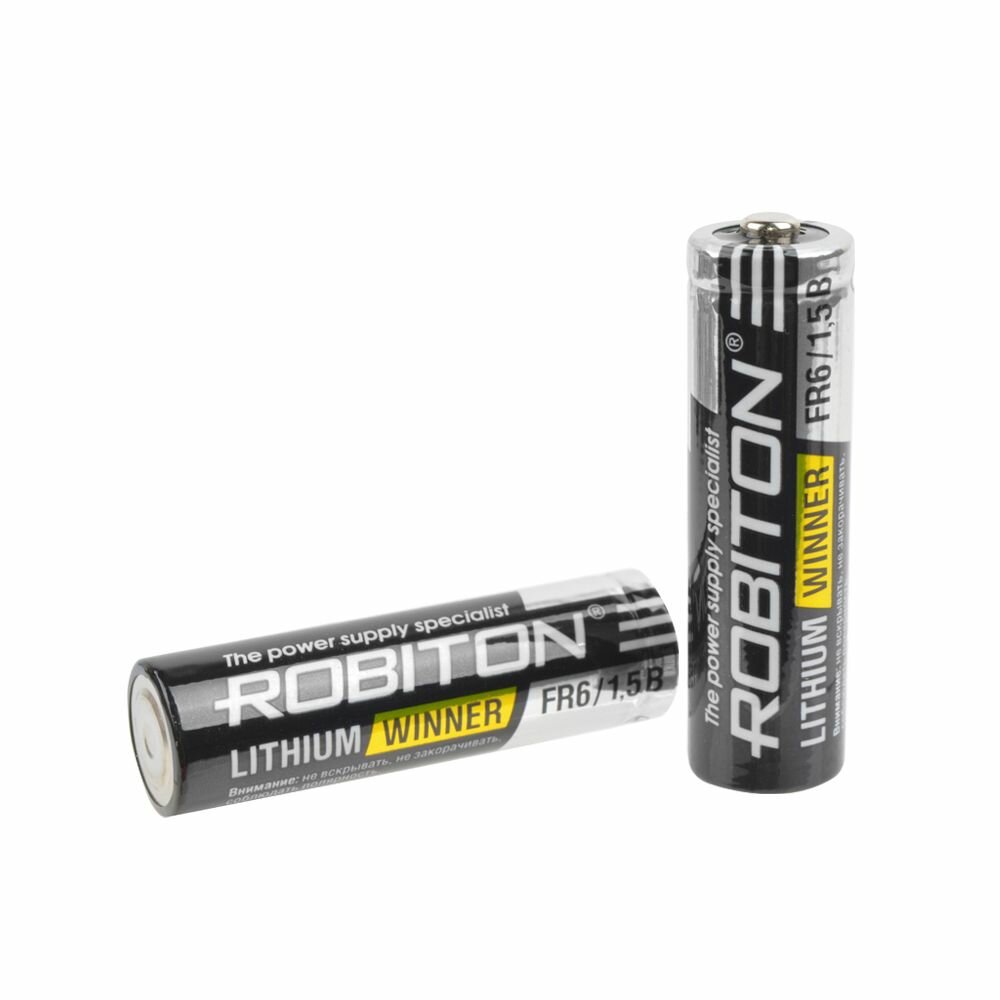 Батарейка 1шт литиевая АА/пальчиковая/LR6 - ROBITON WINNER R-FR6-SR2 FR6
