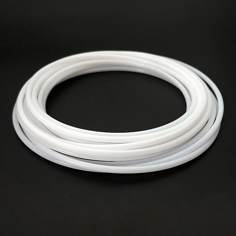 Трубка PTFE белая пищевая 1-14 мм 260°С