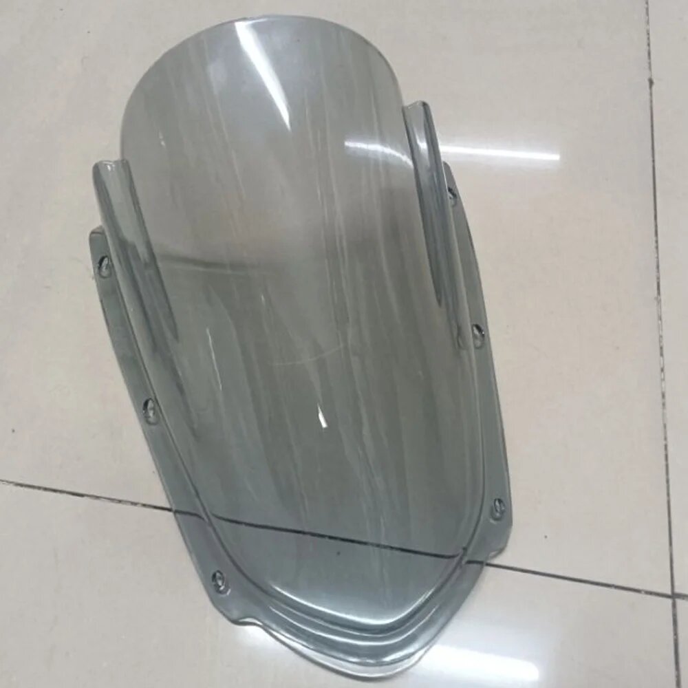 Для Kawasaki Ninja ZX 10R ZX10R/RR ZX-10R 2021 2022 2023 2024 2025 лобовое стекло мотоцикла ветровое стекло двойной пузырь ветровой дефлектор, Белый