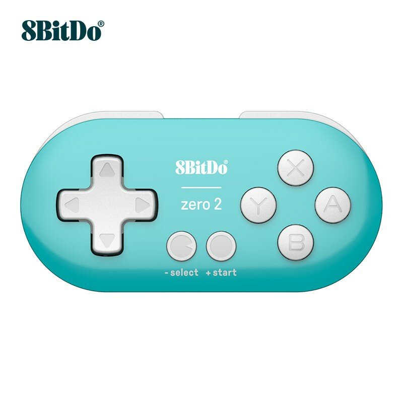 8BitDo Zero2 Mini Game Controller, Anki Shortcut Tool, Drawing Shortcut Assistant, Wireless Mobile Switch Game Console Steam, Peacock Blue — фото 1