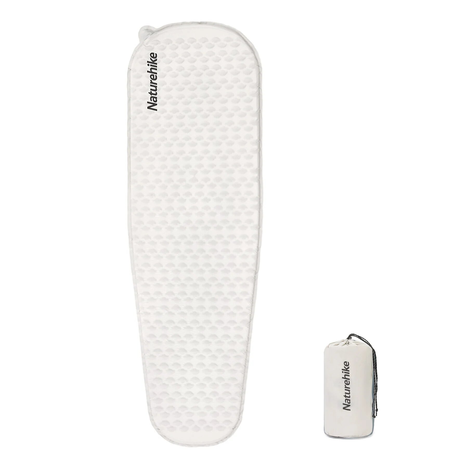 Коврик самонадувающийся Naturehike Yugu Ultralight CNK2300DZ013 Mummy серый 3.5 см