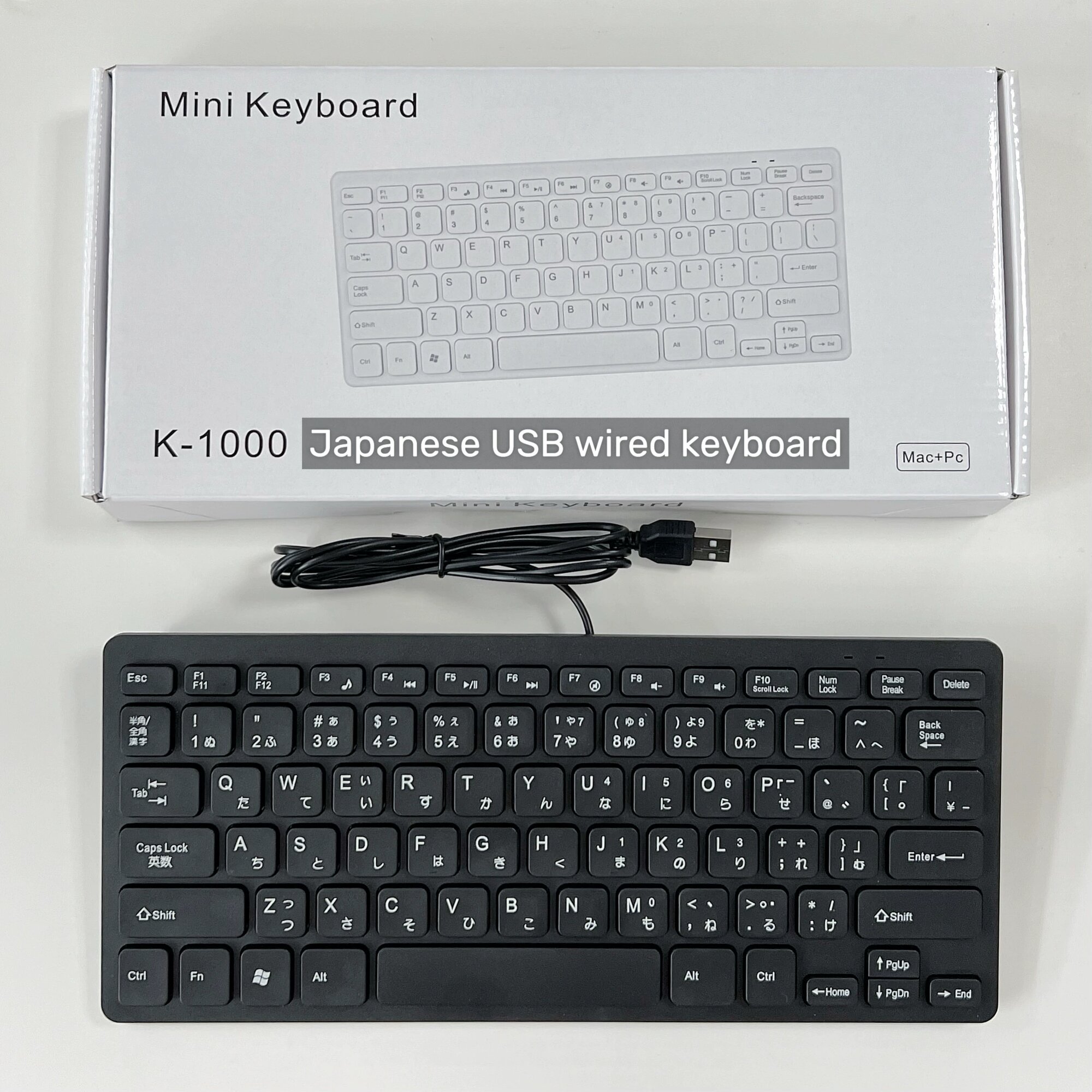 Корейская проводная USB-клавиатура, маленькая клавиатура с поддержкой гонконгской фонетики, традиционного китайского,