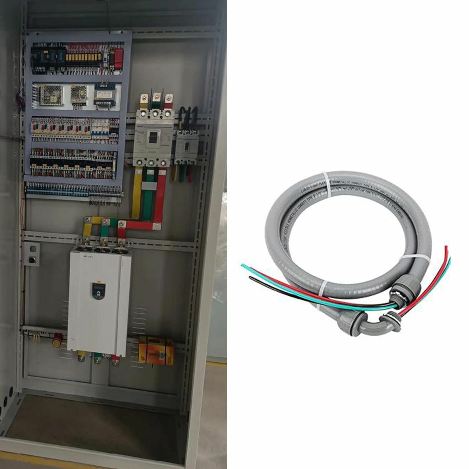 Комплект для электрического подключения гибкий электрический кабельный канал сборка