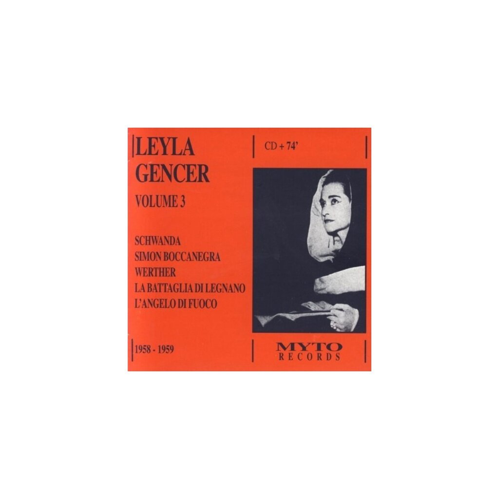 Диск Various Composers: Schwanda, Boccanegra, Werther (Gencer) (1 CD)